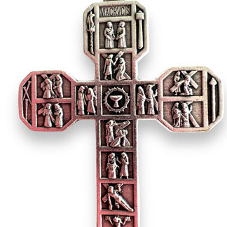 2" Crucifix with Stations of the Cross Medal – Catholic Religious ...