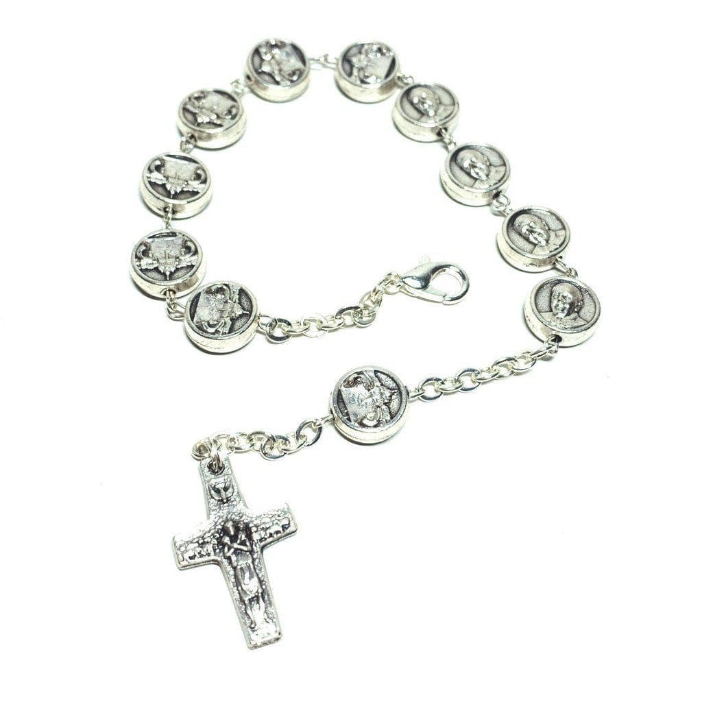 Pope Francis Ten Beads Hand Rosary Prayer Beads - Blessed by Pope ...