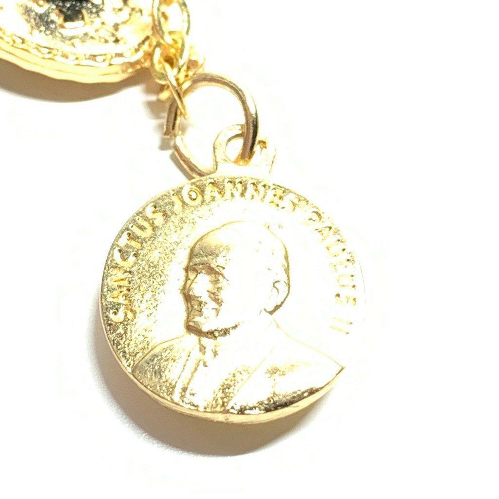 Saint JPII - St.John Paul II Pope Blessed Rosary | Relic Ex-Indumentis ...
